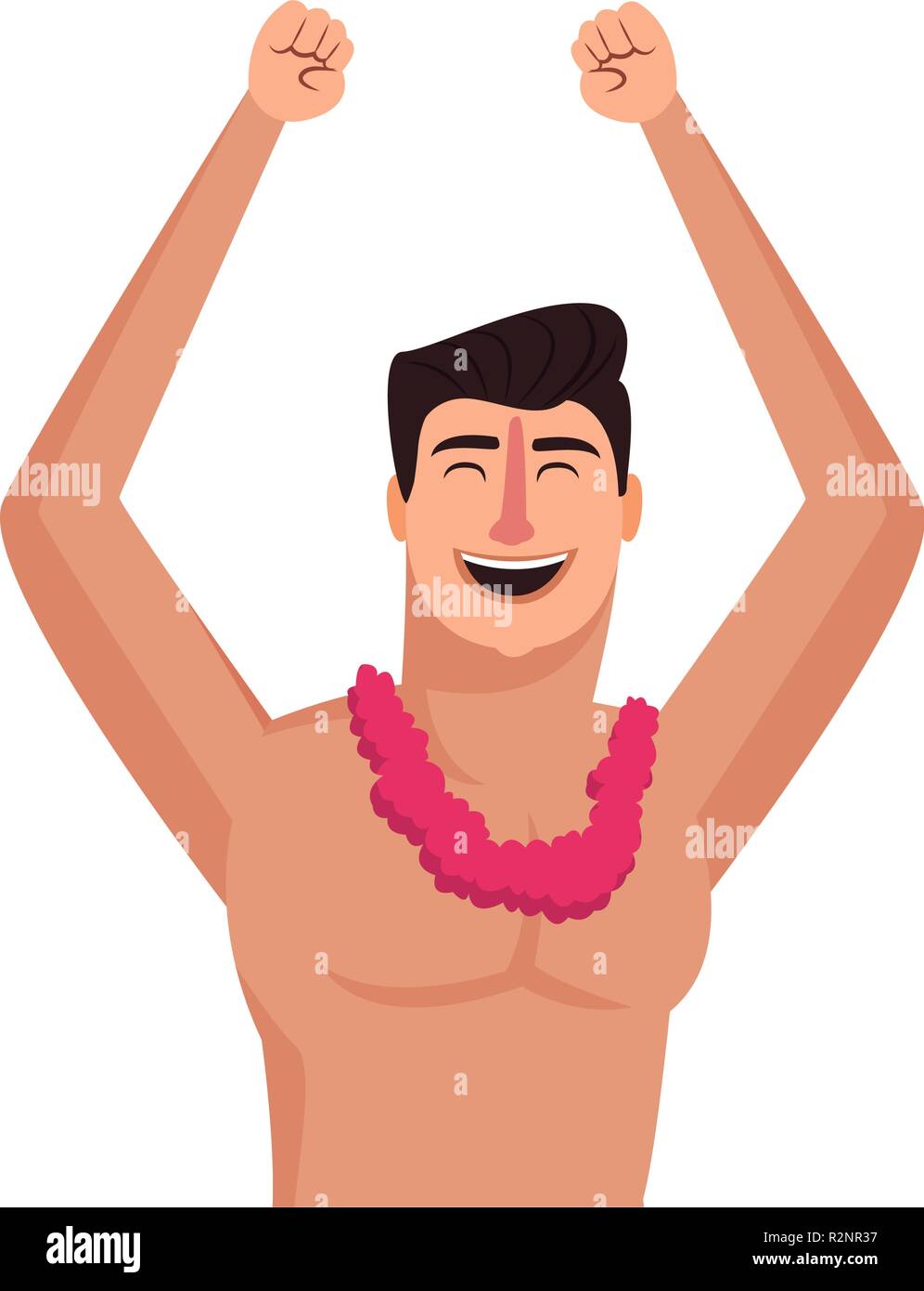 Profile necklace Stock Vector Images - Alamy