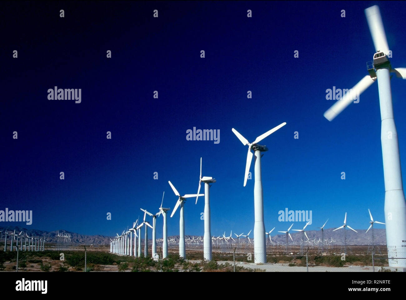 wind power plant Stock Photo - Alamy