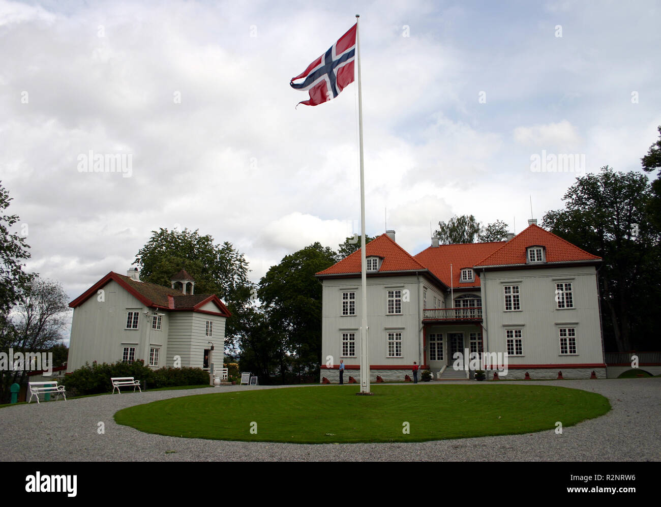 building of the norwegian constitution Stock Photo - Alamy