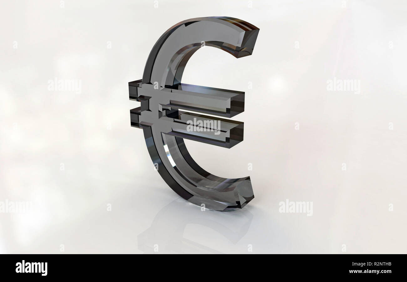 euro sign 3d Stock Photo - Alamy