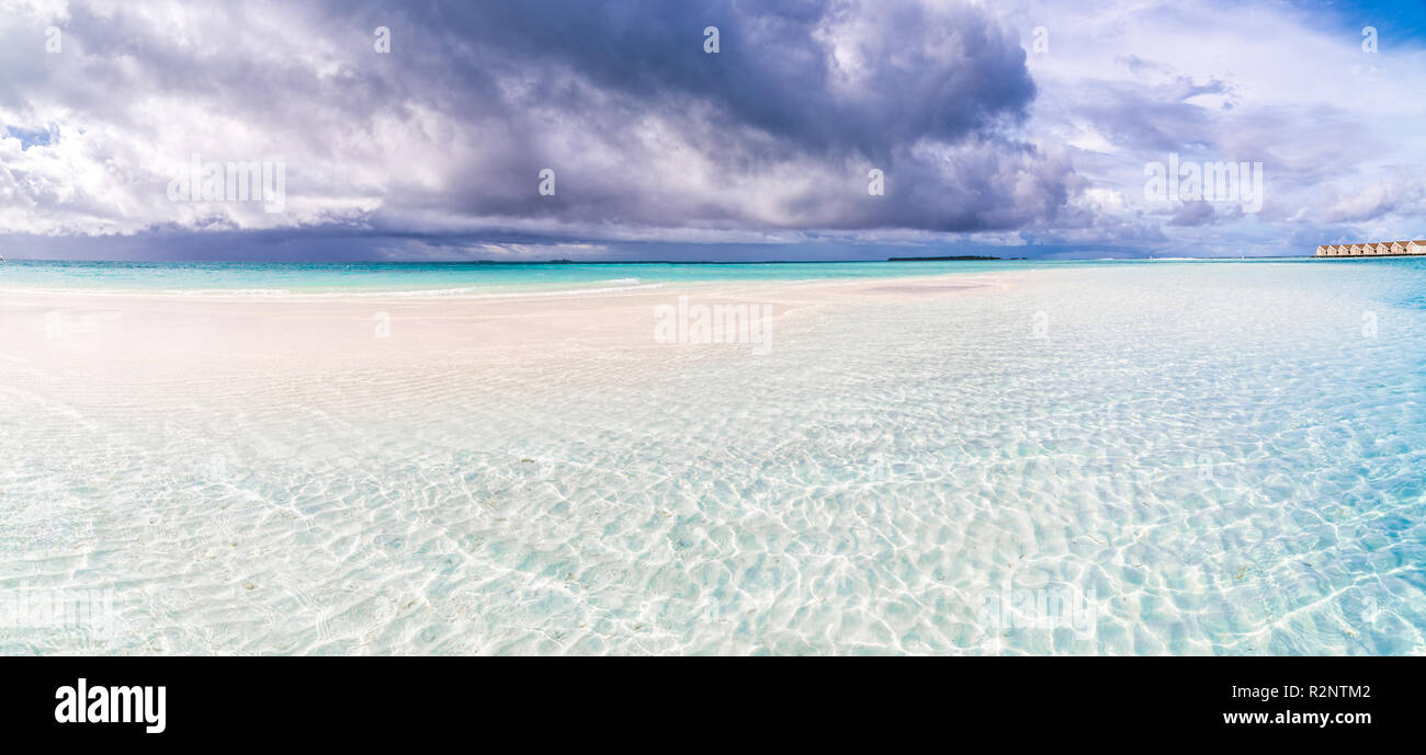 Luxury summer beach vacation and travel landscape. Beautiful panoramic ...