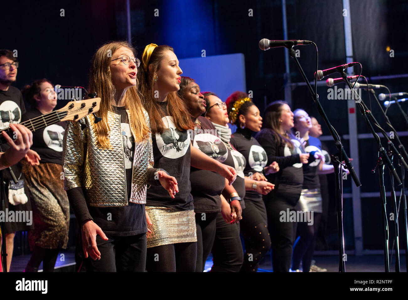 Pictured: Phoenix Gospel Choir Light Night, a free community event ...