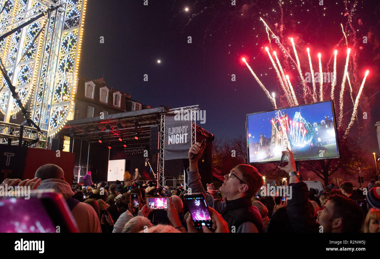 Pictured: Saskia Eng Light Switch on Light Night, a free community ...