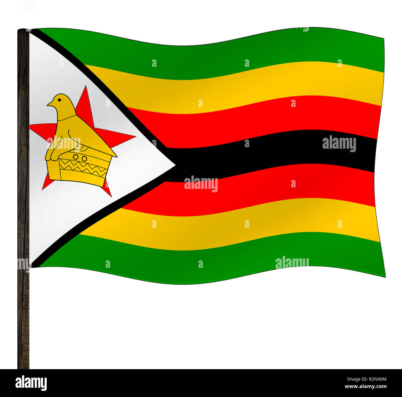 Zimbabwe colors Cut Out Stock Images & Pictures - Alamy