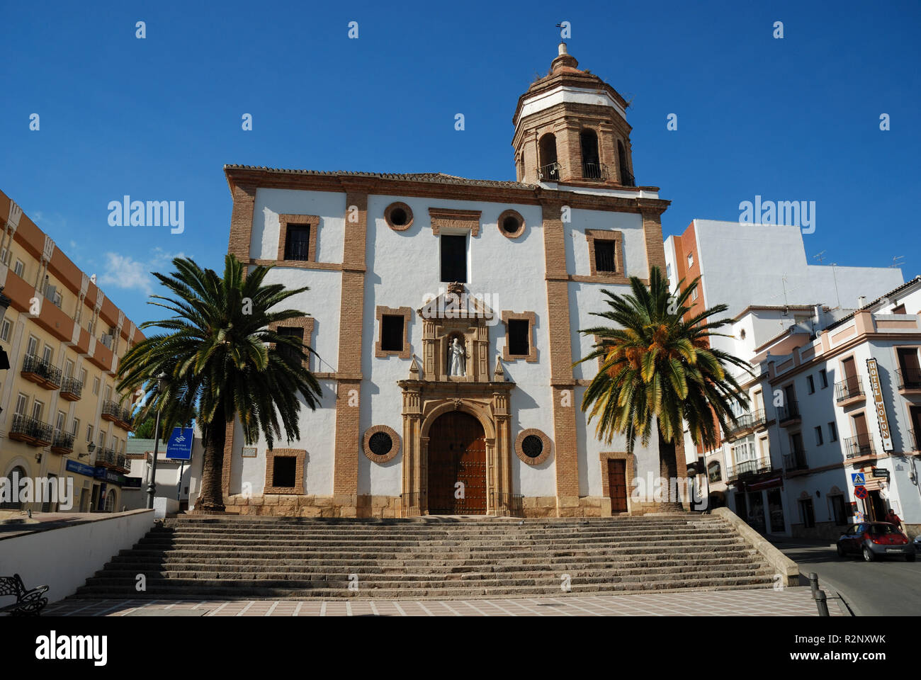 church in ronda,spain Stock Photo - Alamy