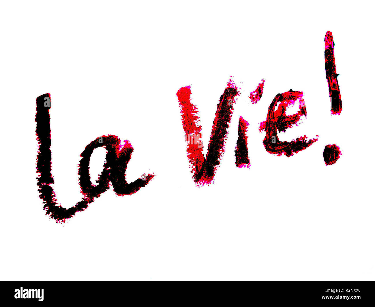 Vie letter hi-res stock photography and images - Alamy