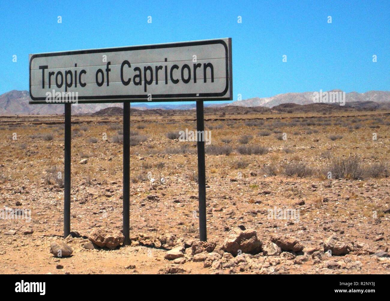 tropic of capricorn Stock Photo - Alamy