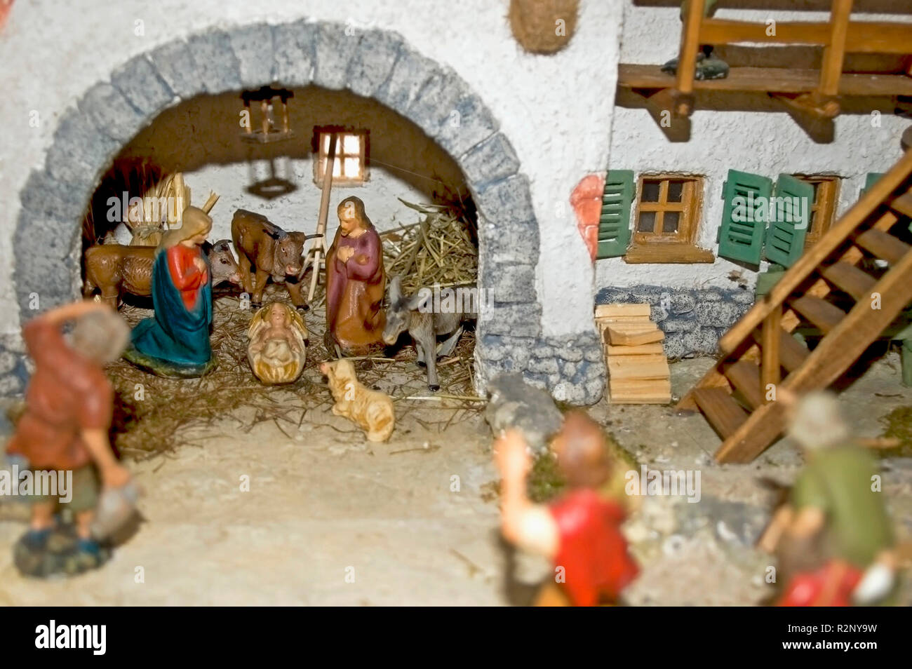 Jesus birth stall hi-res stock photography and images - Alamy