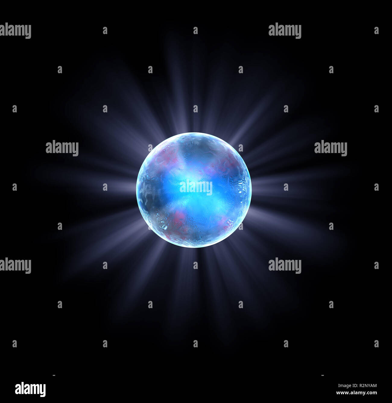 shiny light ball Stock Photo - Alamy