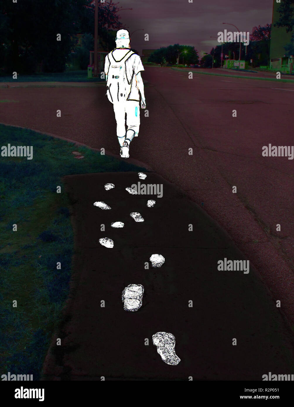 Running Shoe Footprints High Resolution Stock Photography and Images ...