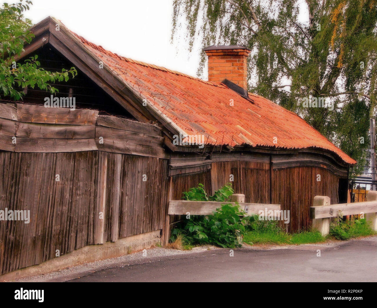 Crooked chimney hi-res stock photography and images - Alamy