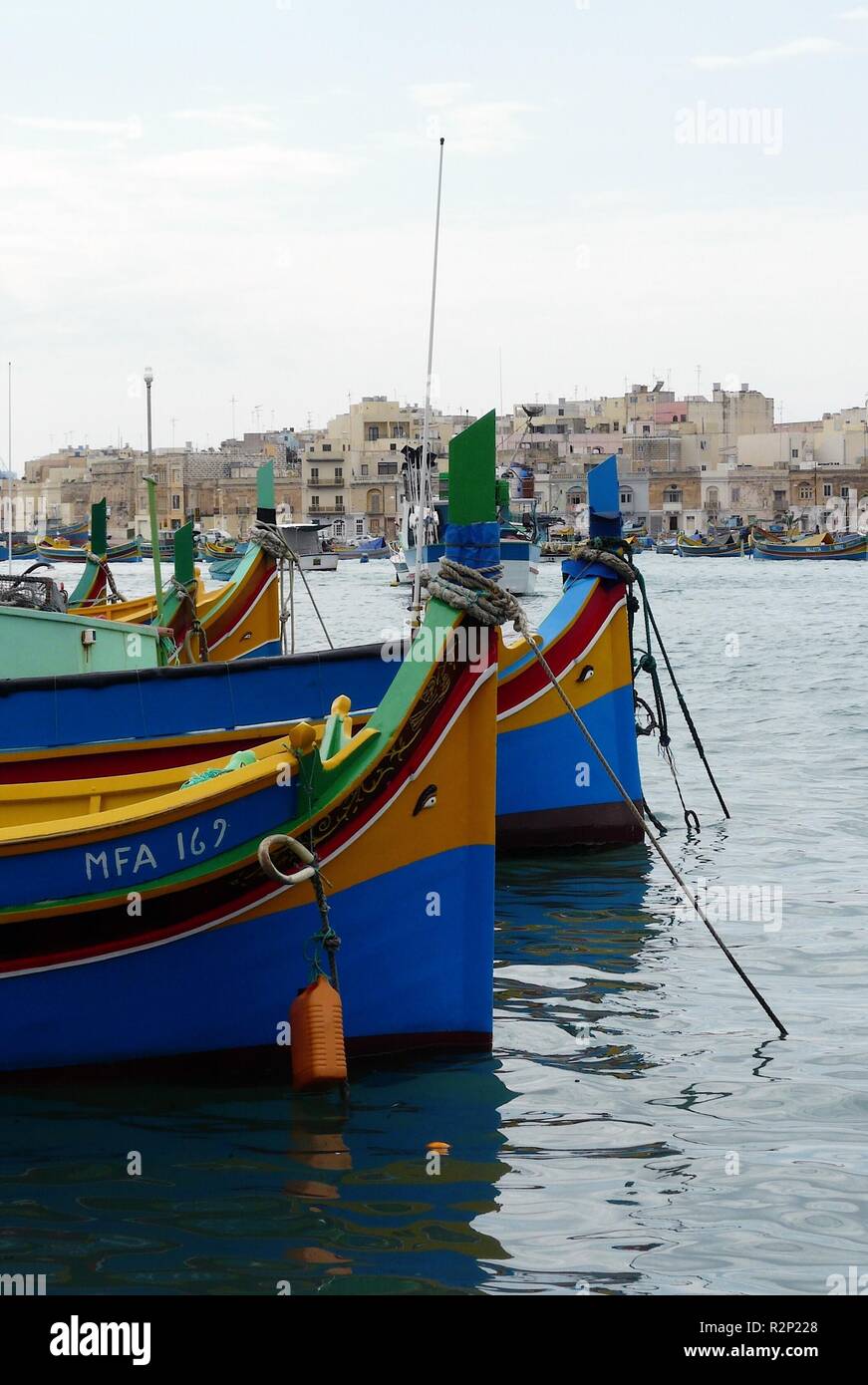 Harbor angle fish boats hi-res stock photography and images - Alamy