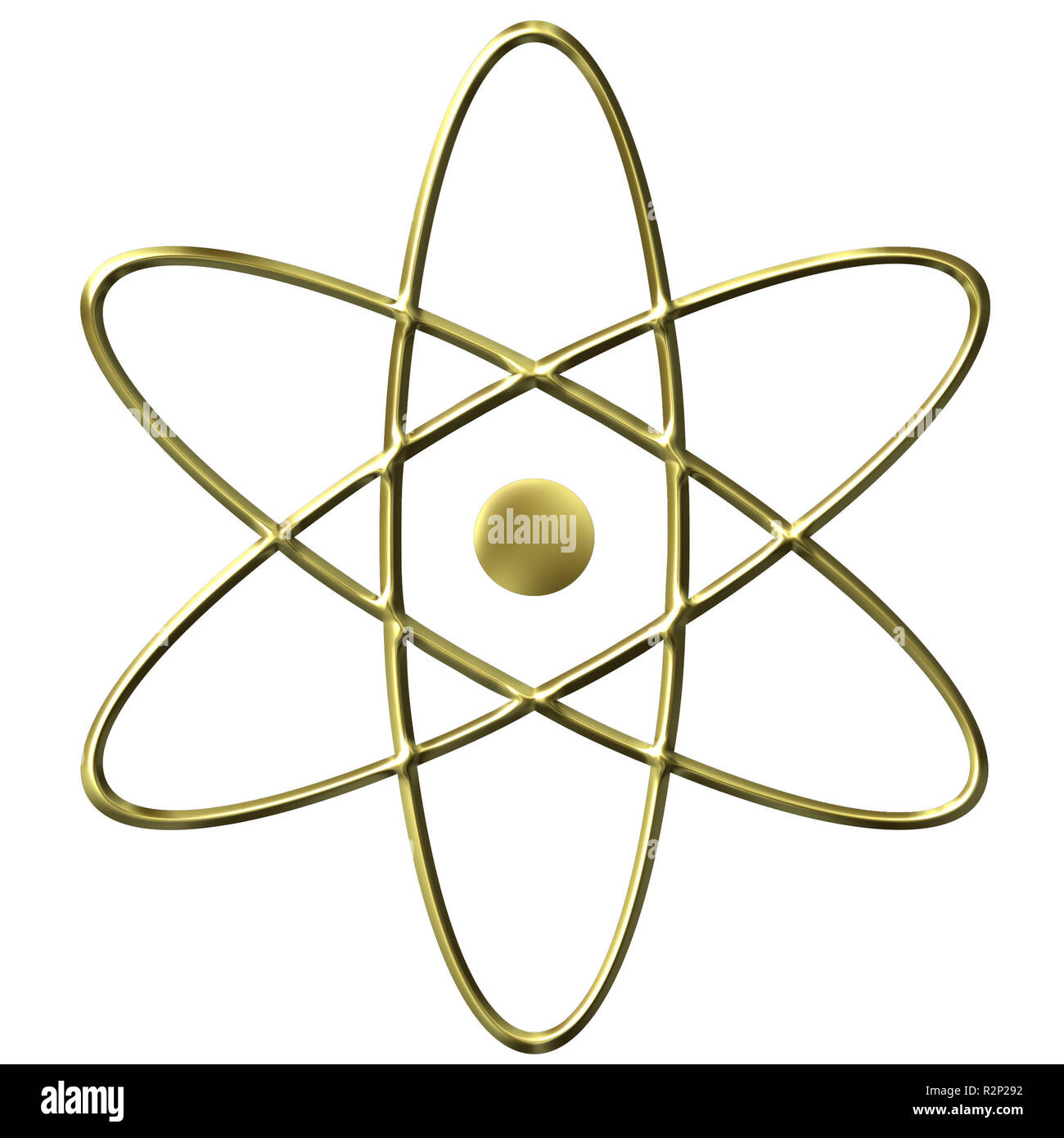 Gold Atom High Resolution Stock Photography and Images - Alamy