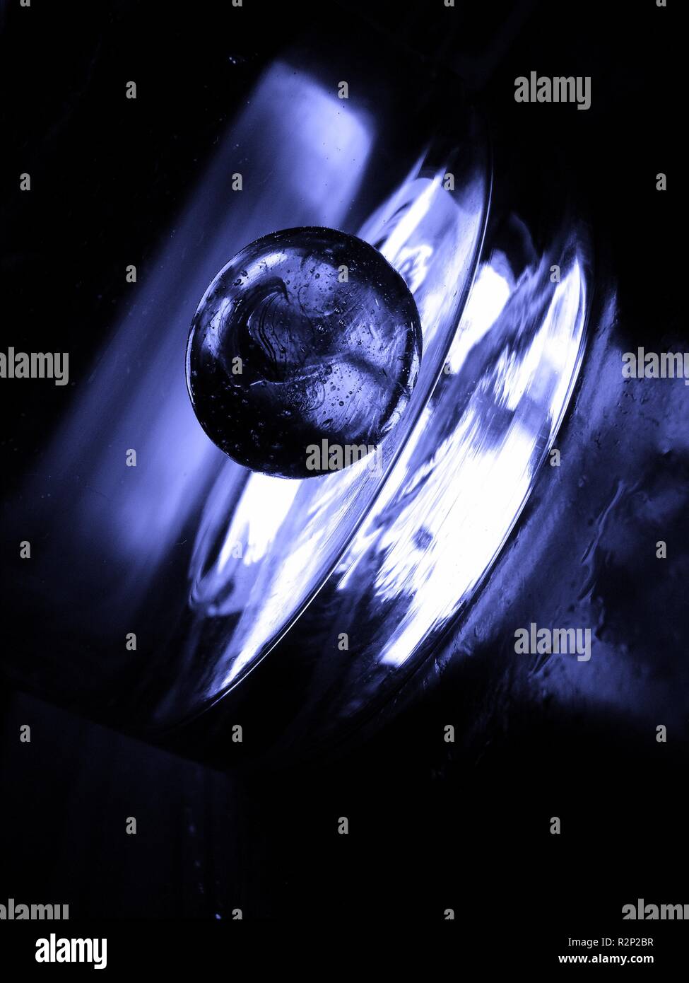 deep blue illusion Stock Photo - Alamy