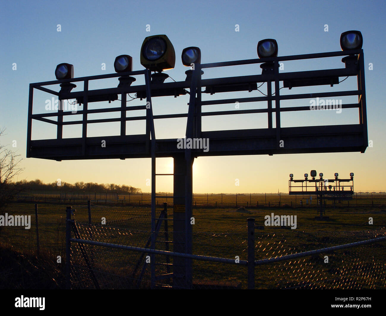 airport lights off Stock Photo - Alamy