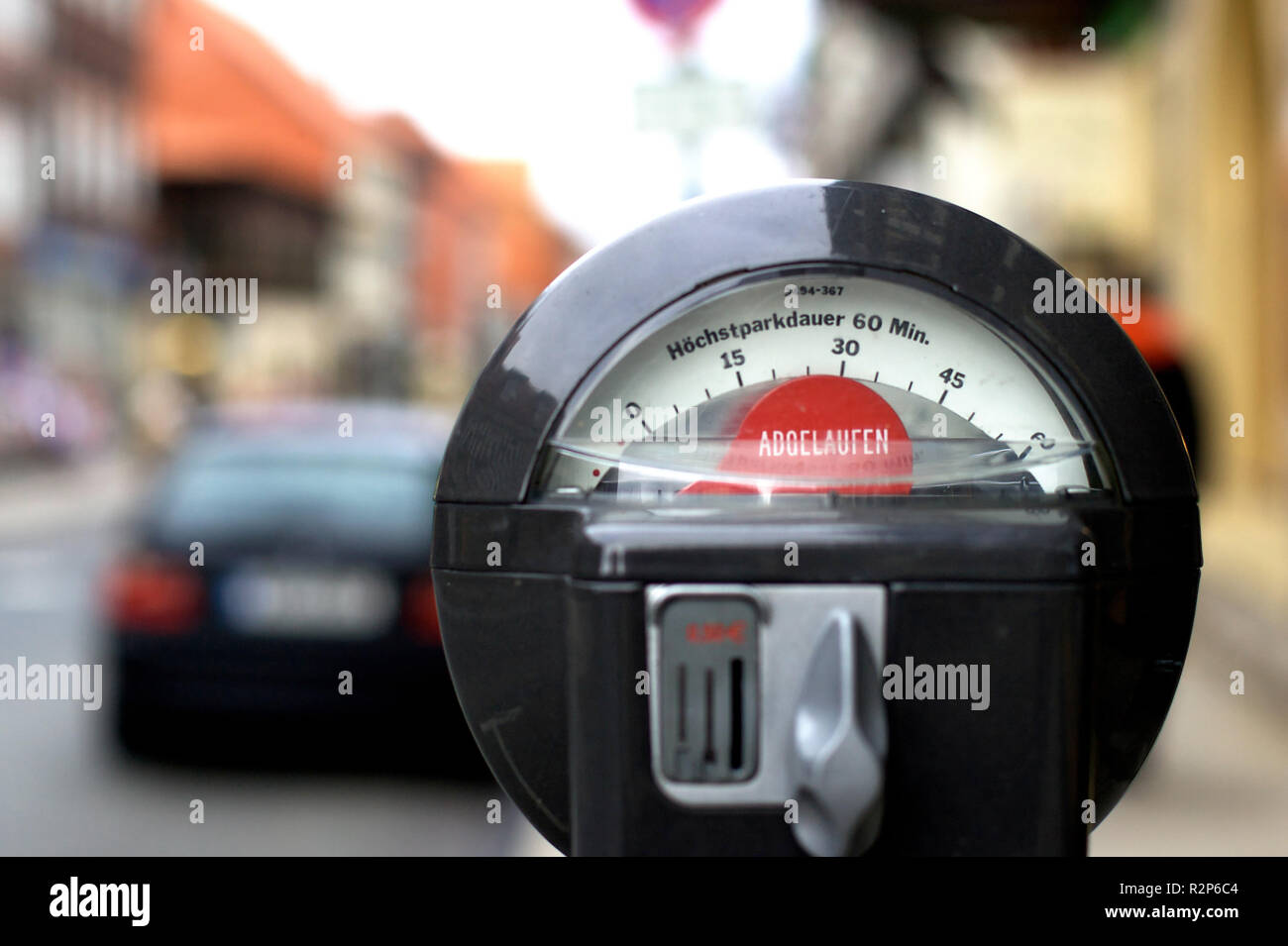 parking meter expired Stock Photo - Alamy