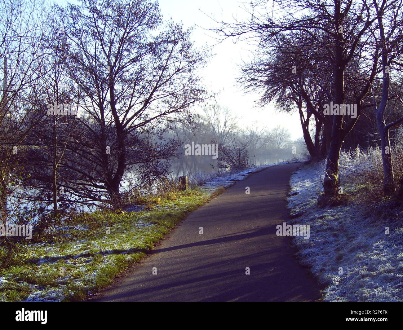 winter walk ii Stock Photo - Alamy