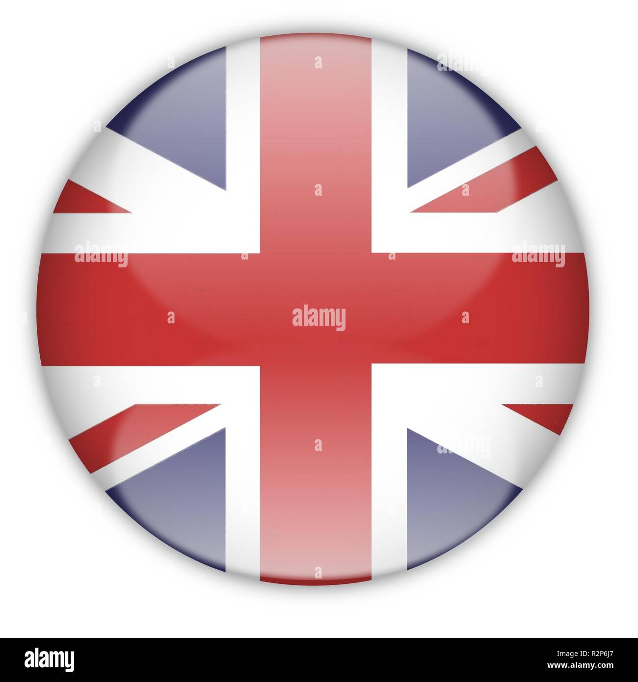 Flags of the uk button Cut Out Stock Images & Pictures - Alamy