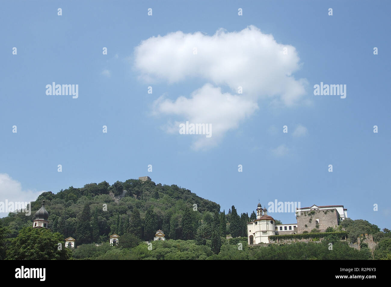 monastery in monselice italy Stock Photo - Alamy