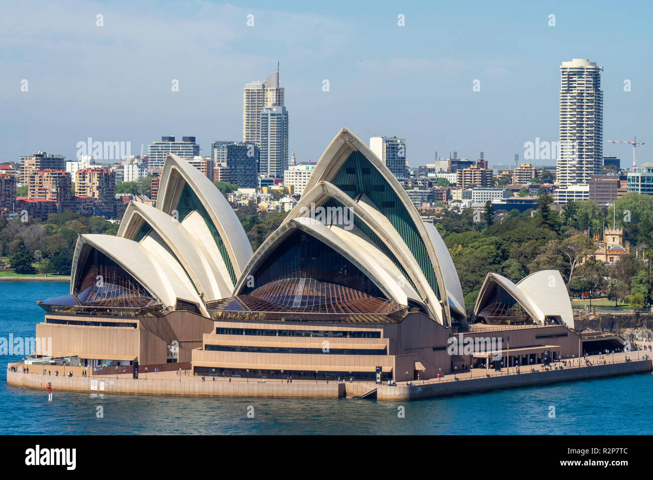 Sydney Opera House on Bennelong Point Sydney Harbour Sydney NSW ...