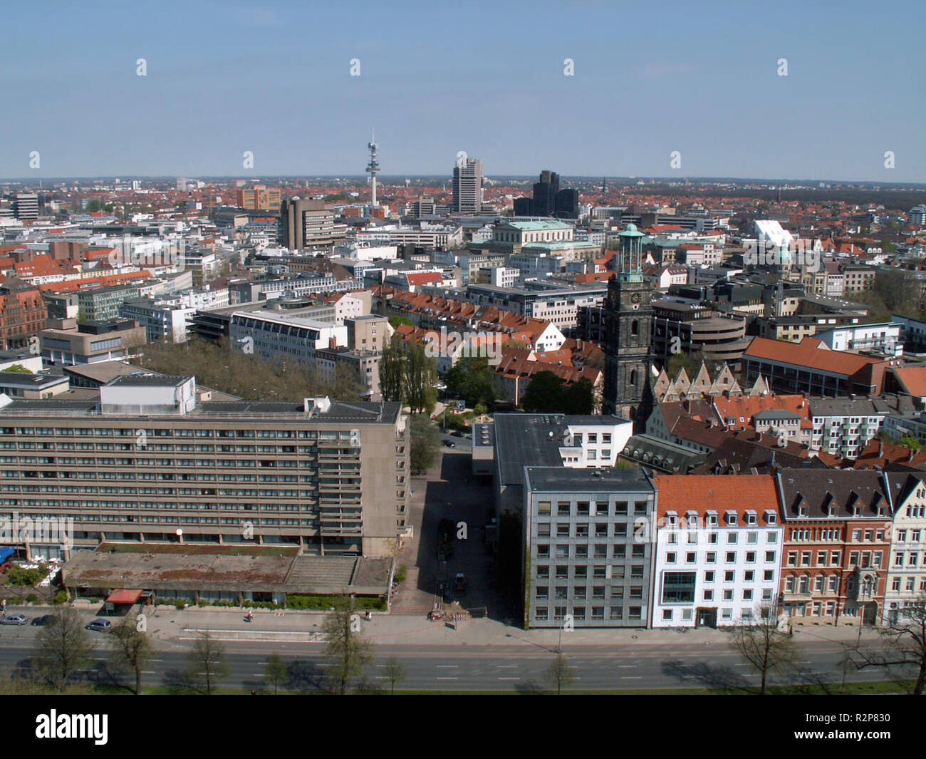 City skyline hanover germany hi-res stock photography and images - Alamy