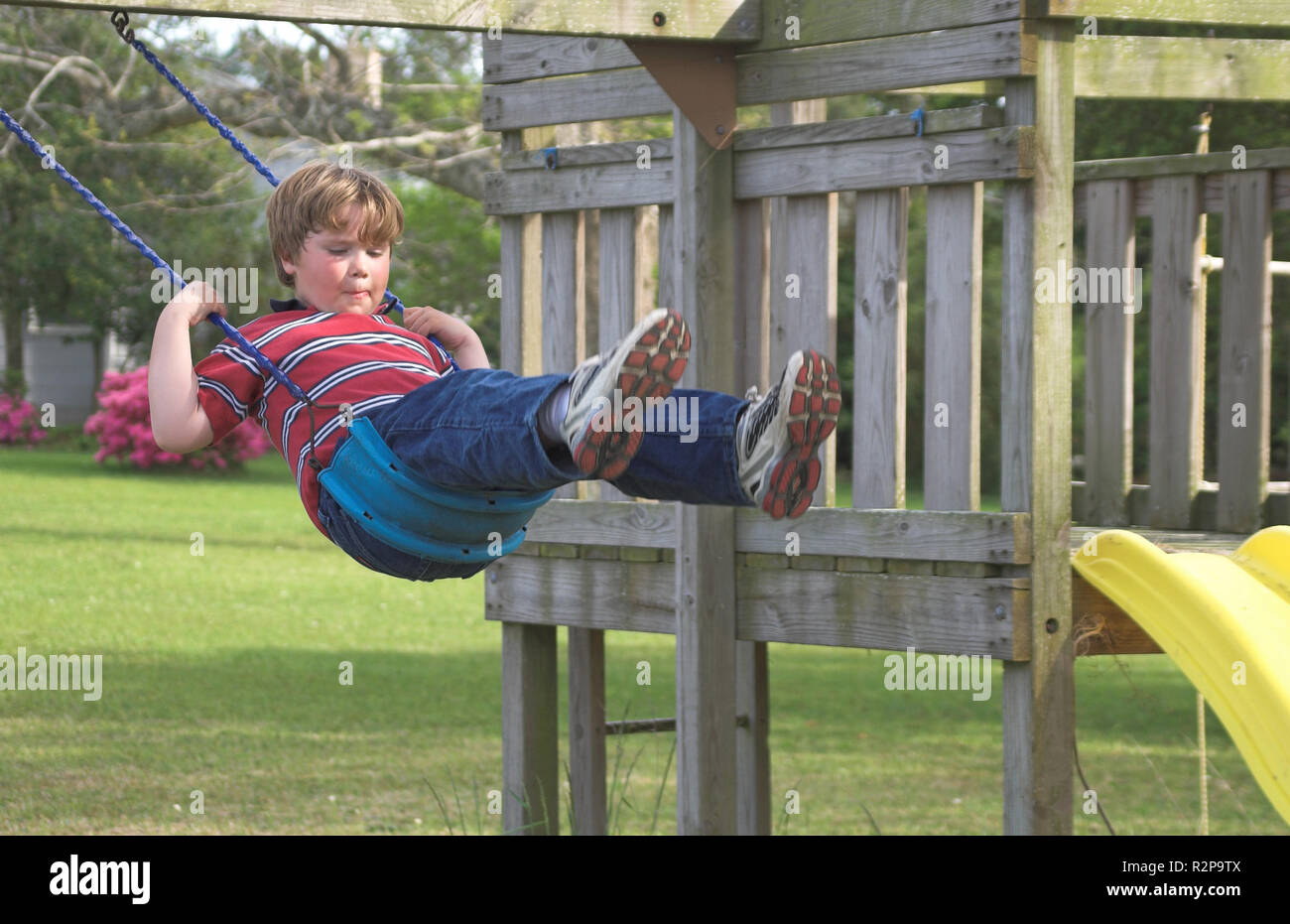 Swing set teens hi-res stock photography and images - Alamy