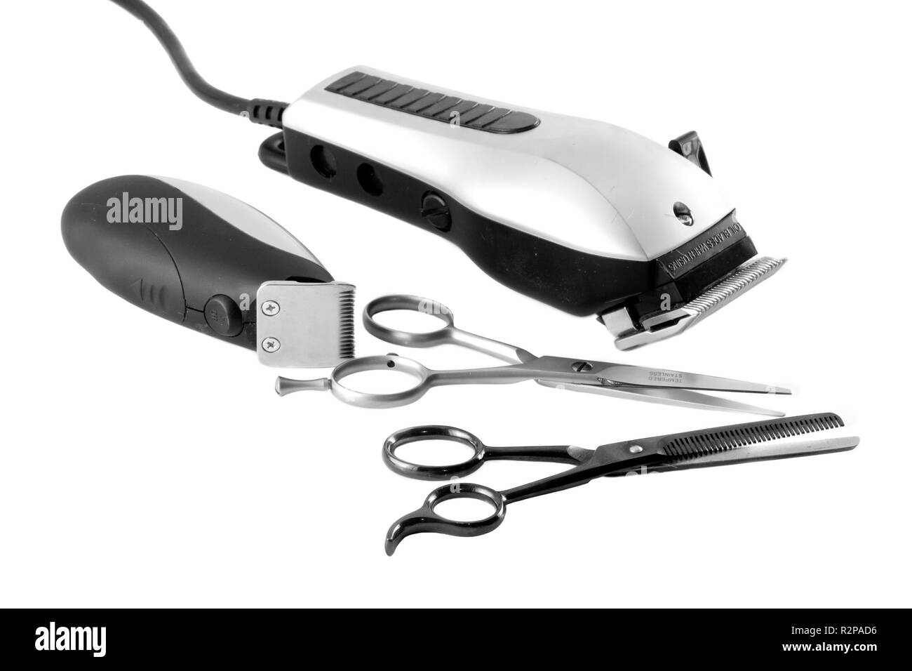 Beautician tools Cut Out Stock Images & Pictures - Alamy