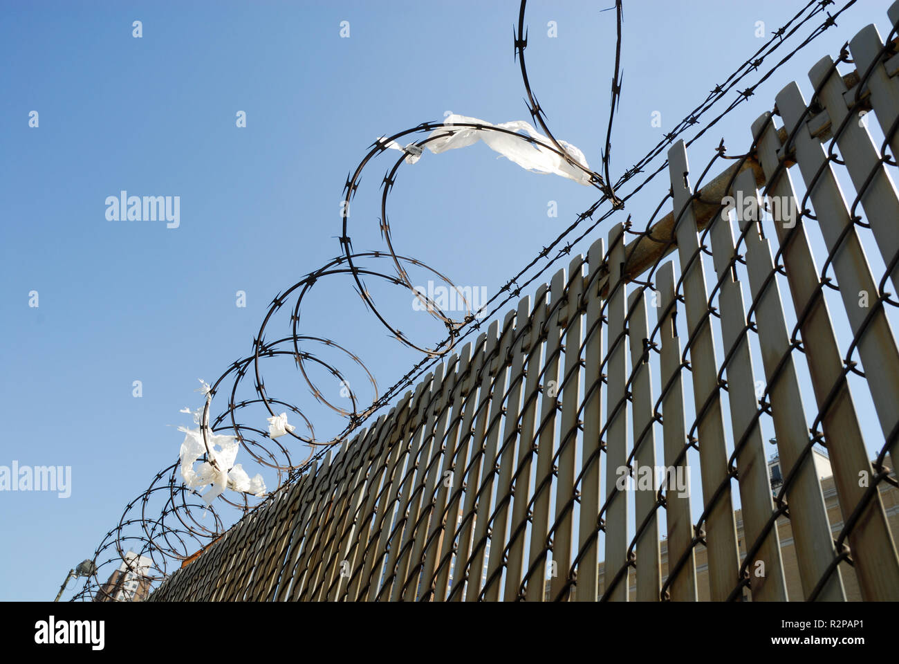 Jail fence hi-res stock photography and images - Alamy