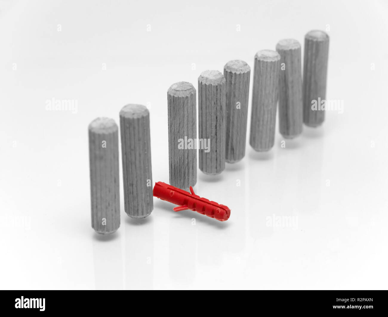 Red dowel hi-res stock photography and images - Alamy