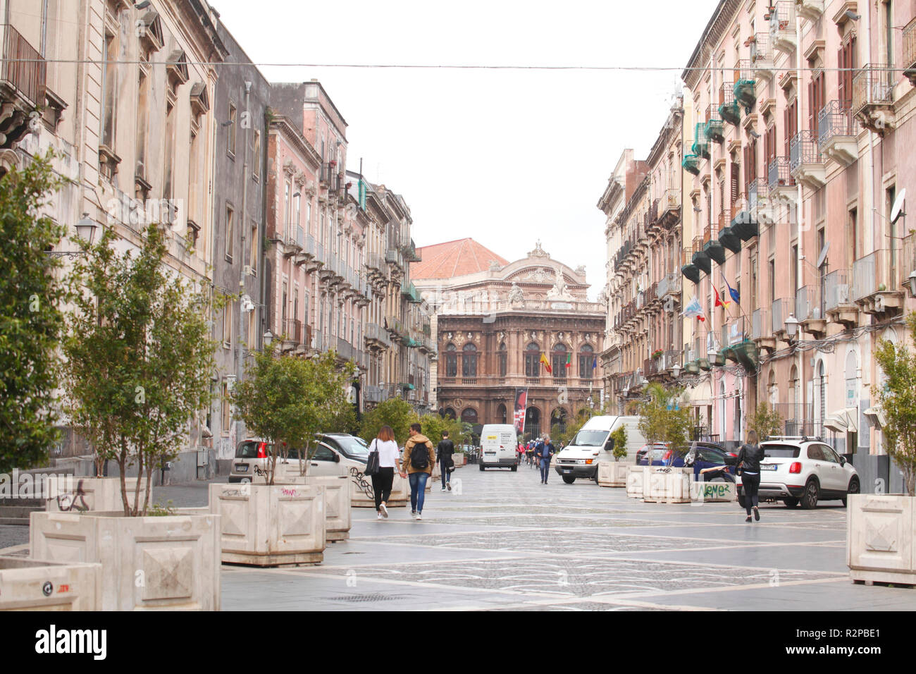 Via theatro massimo hi-res stock photography and images - Alamy