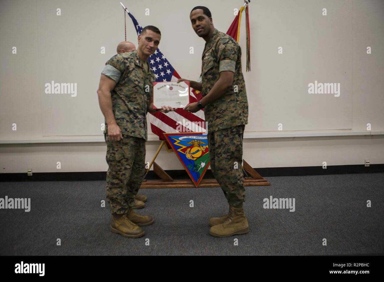 Col. Charles Dockery, commanding officer of Marine Corps Air Station ...