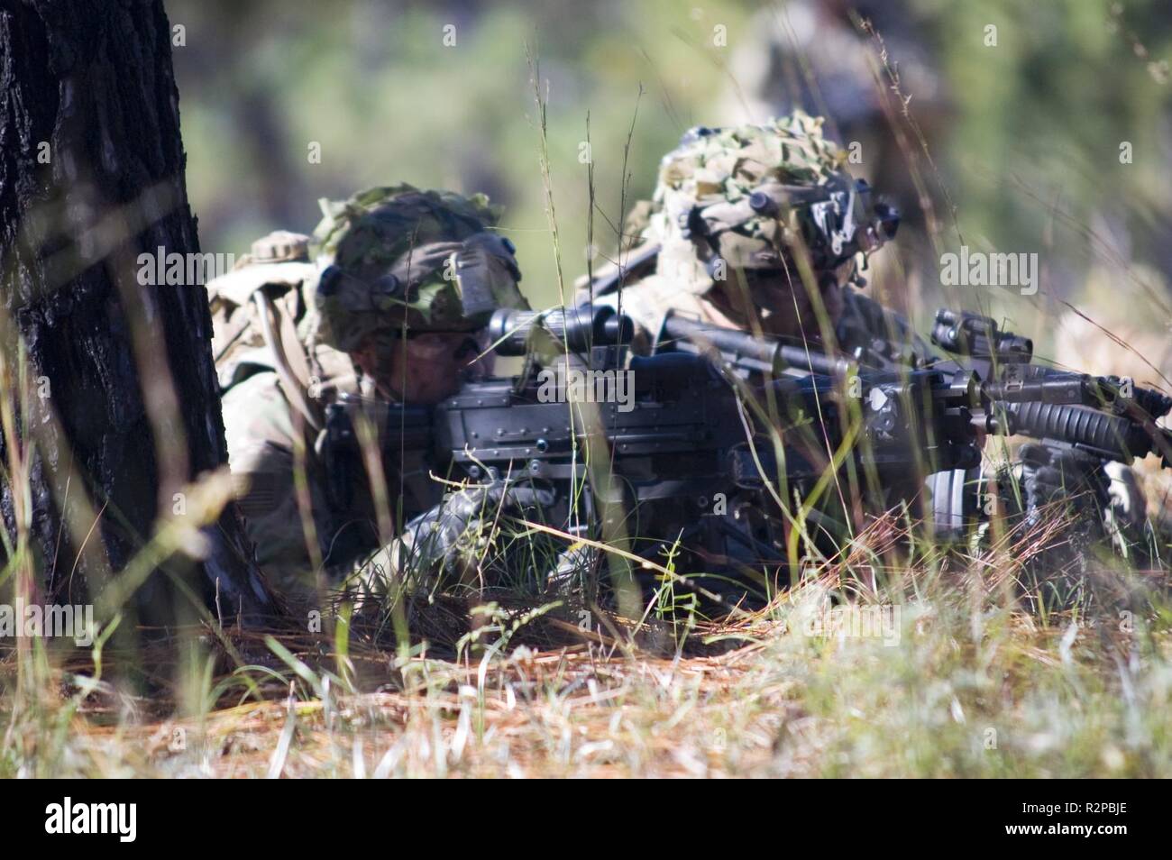 Soldiers from 1st Battalion 151st Infantry Regiment joined with 25th ...