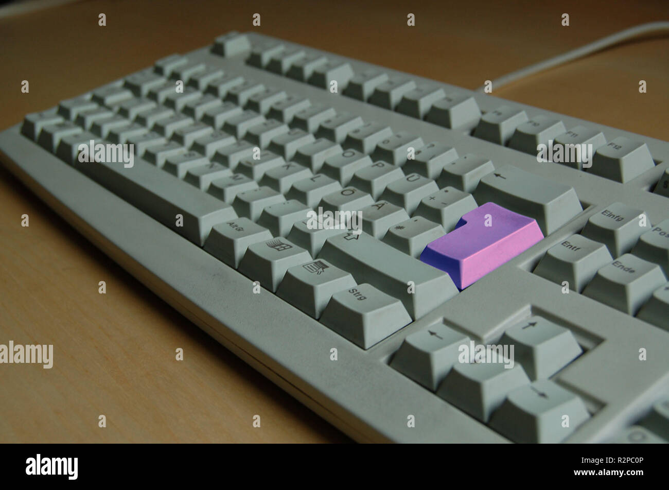 computer,keyboard,colorful enter button Stock Photo - Alamy