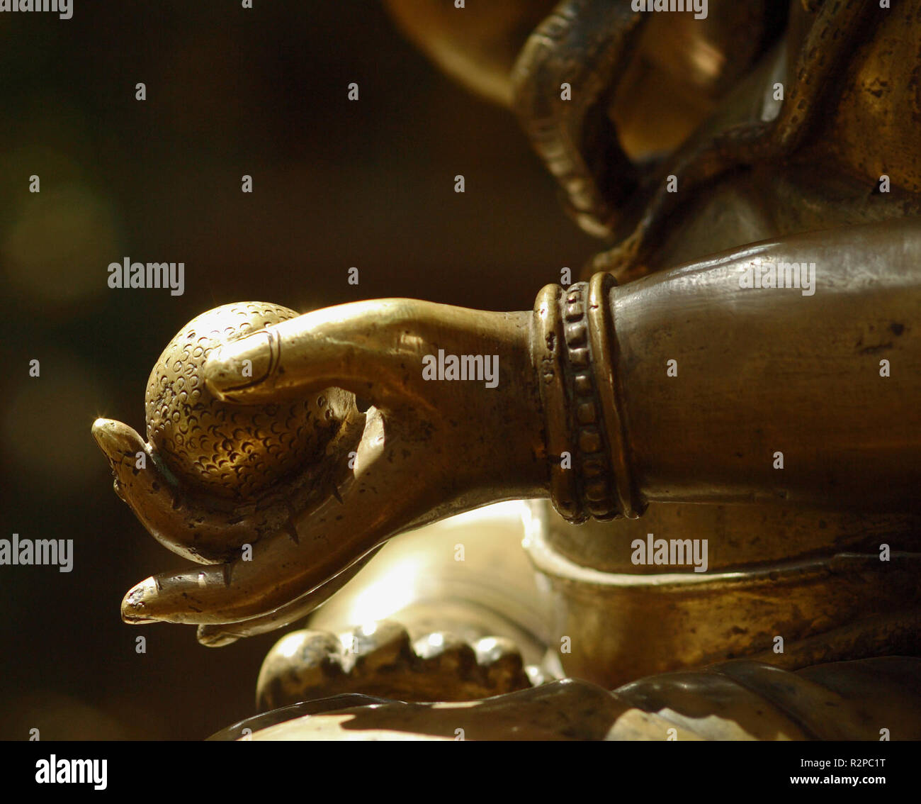 in his hands Stock Photo - Alamy