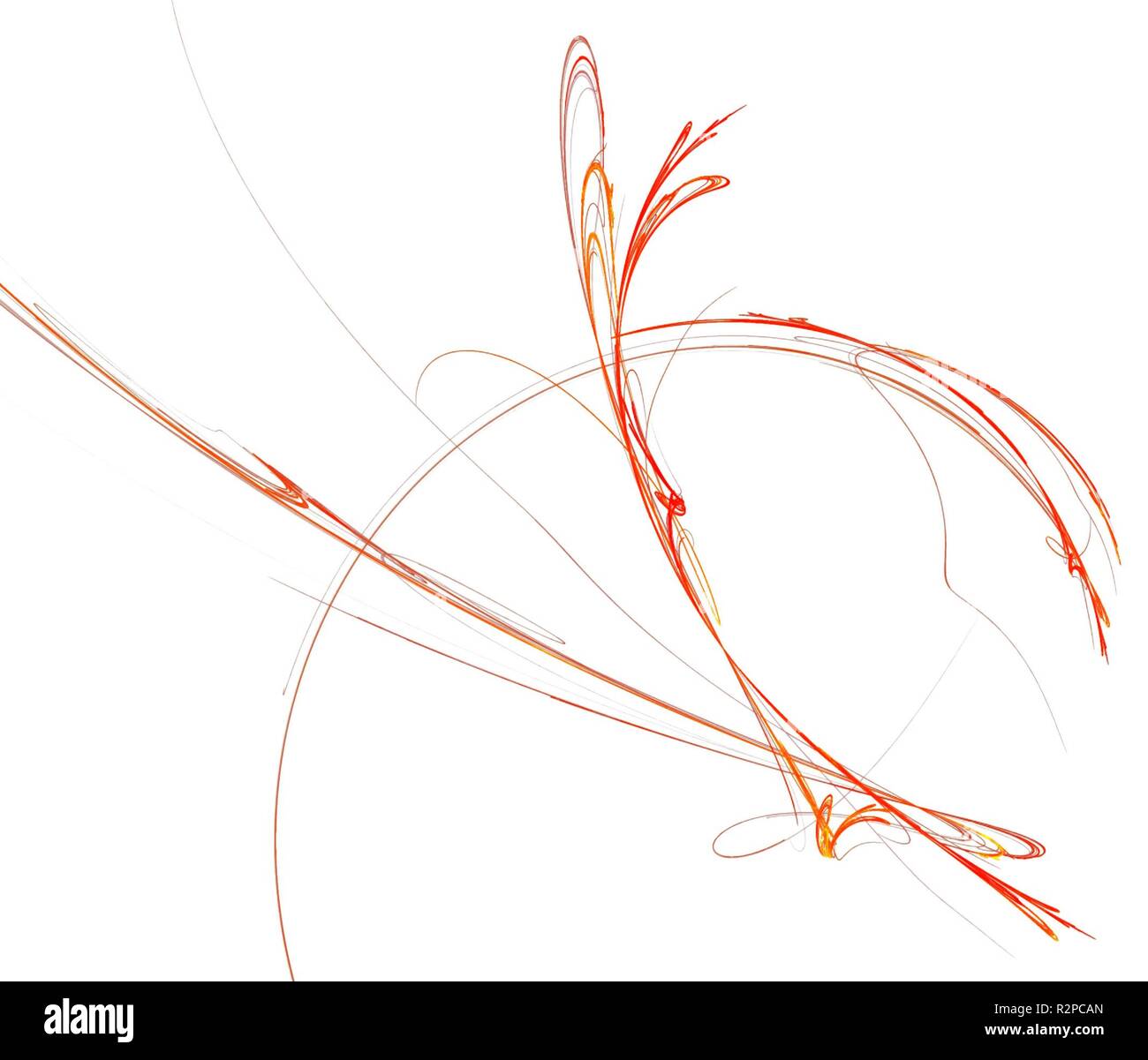 Complex fractal digital art Cut Out Stock Images & Pictures - Alamy