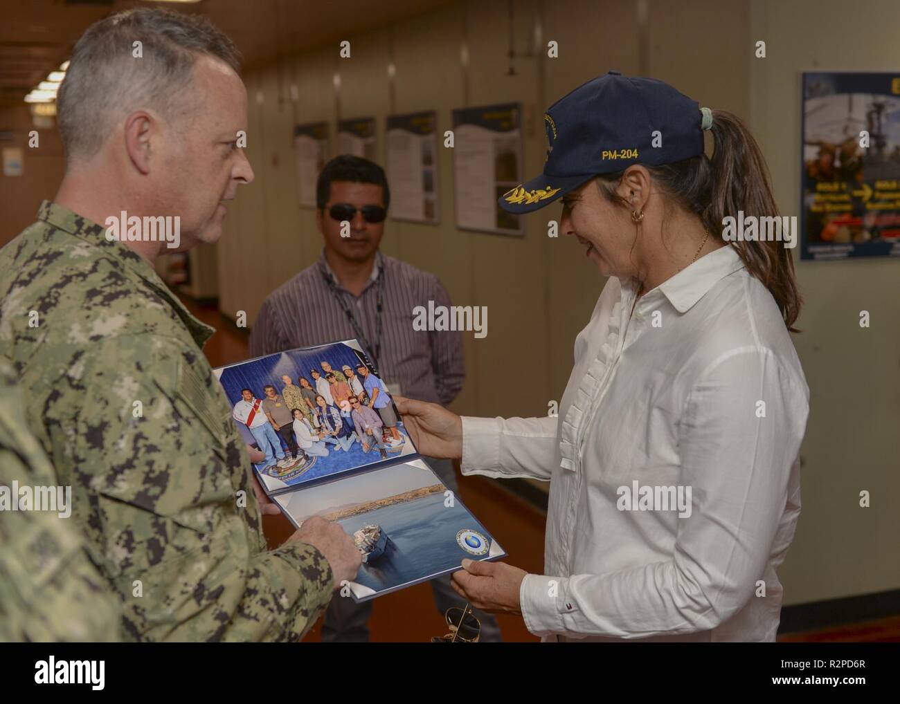 PAITA, Peru (Nov. 2, 2018) – Capt. Kevin Buckley, commanding officer ...