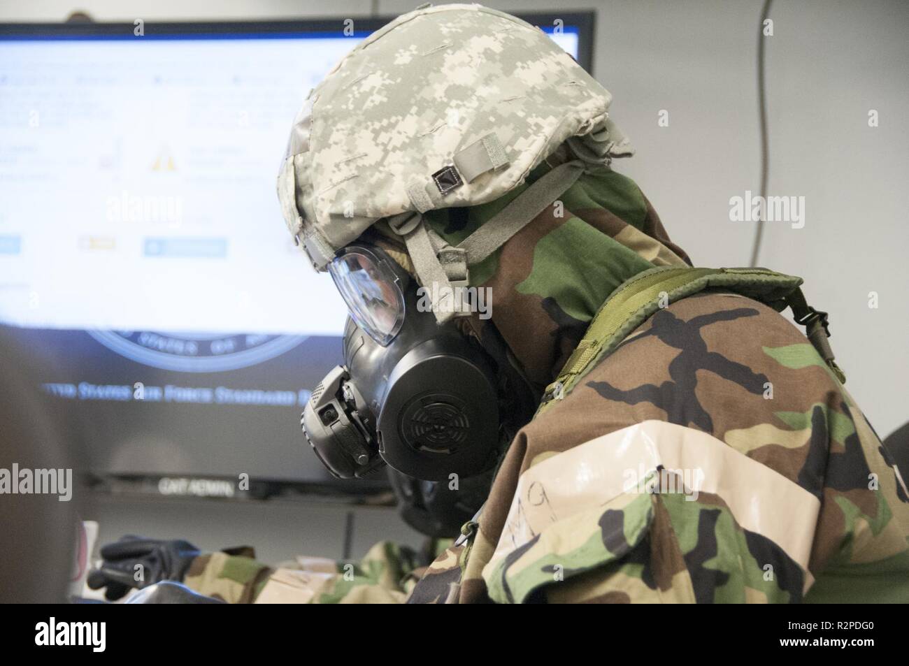 Members of the 104th Fighter Wing participated in a Phase II exercise ...