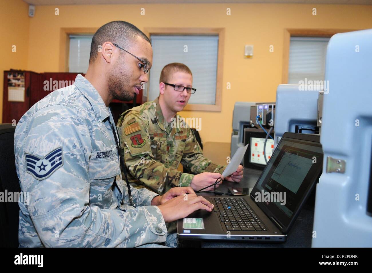 Staff Sgt. Wiggin Bernadotte, a cyber warfare operator in the ...