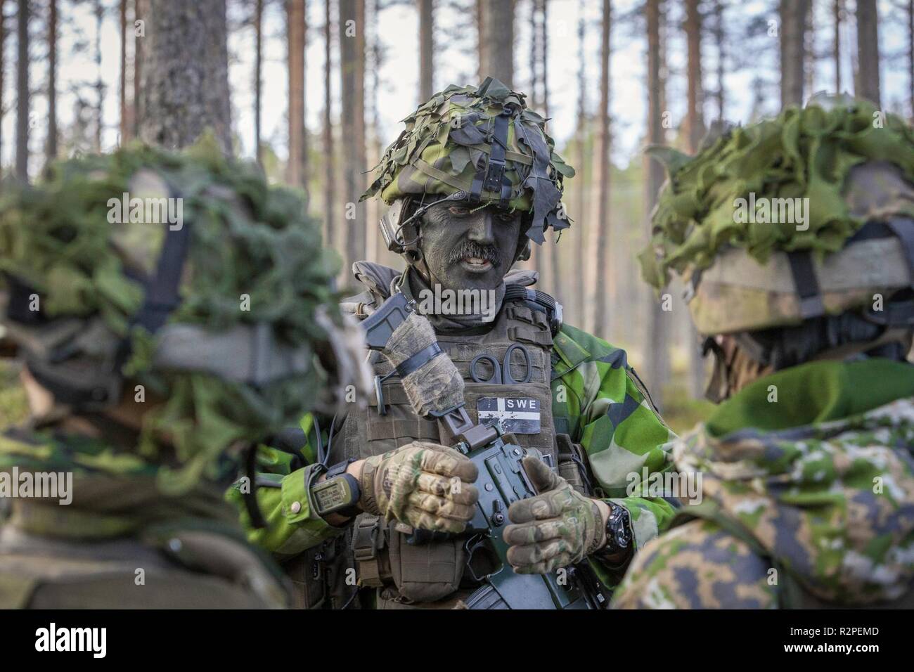 Finnish officers hi-res stock photography and images - Alamy