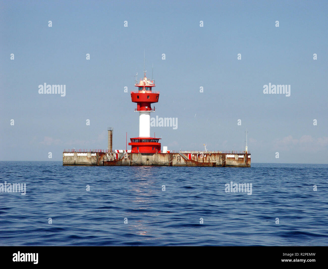kiel bay lighthouse 03 Stock Photo - Alamy
