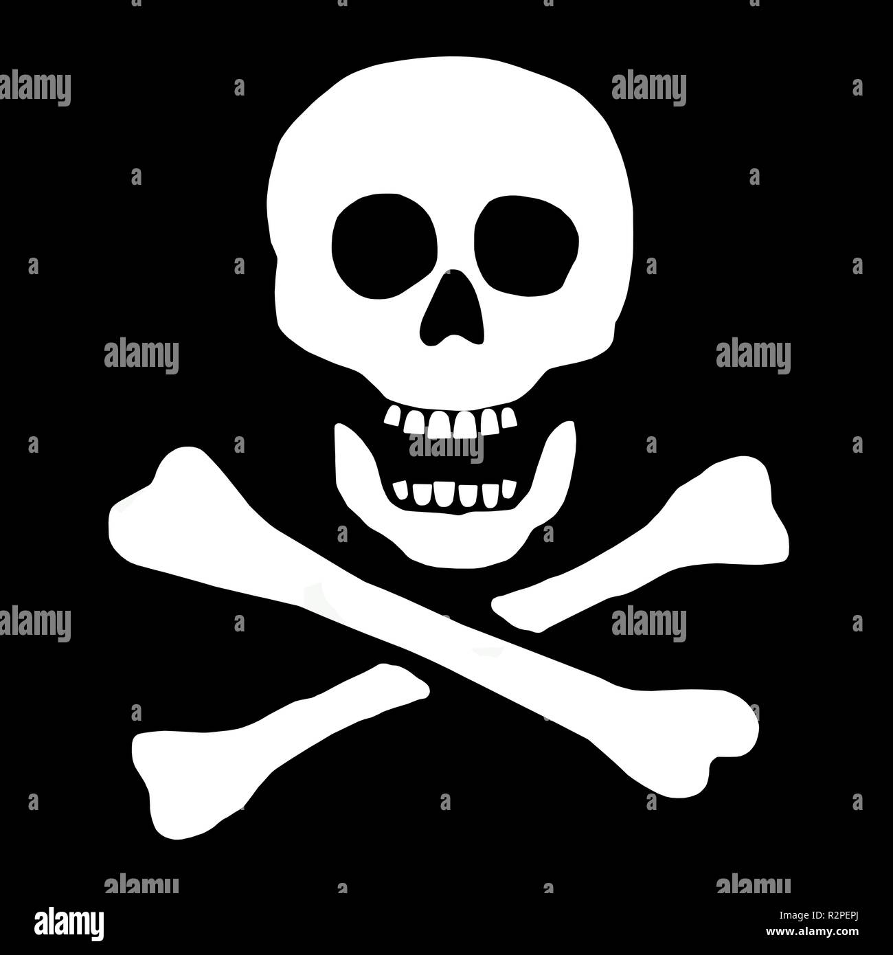 Graphic skull hi-res stock photography and images - Alamy