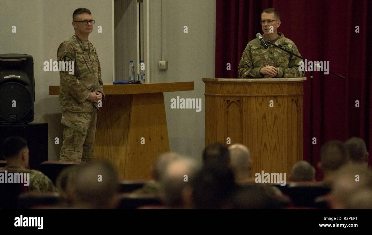 U.S. Army Maj. Gen. David C. Hill, the deputy commanding general of U.S ...