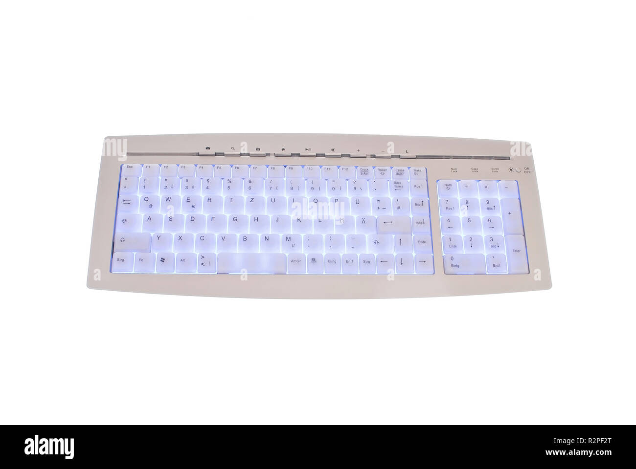 Keyboard letters email letter Cut Out Stock Images & Pictures - Alamy