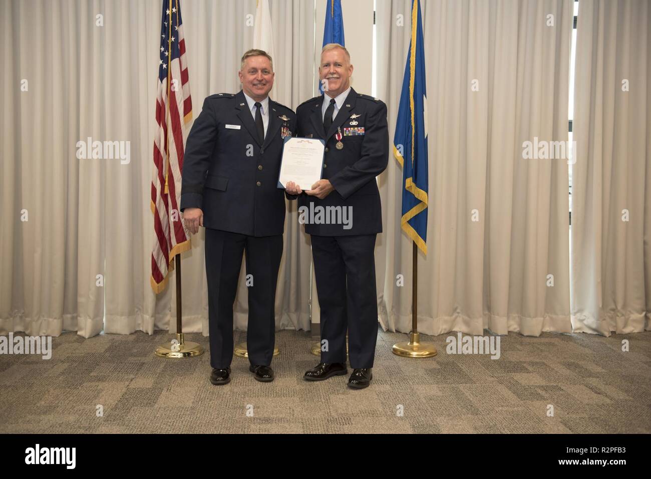 Lt. Col. David Bascom retired from Otis Air National Guard Base on ...