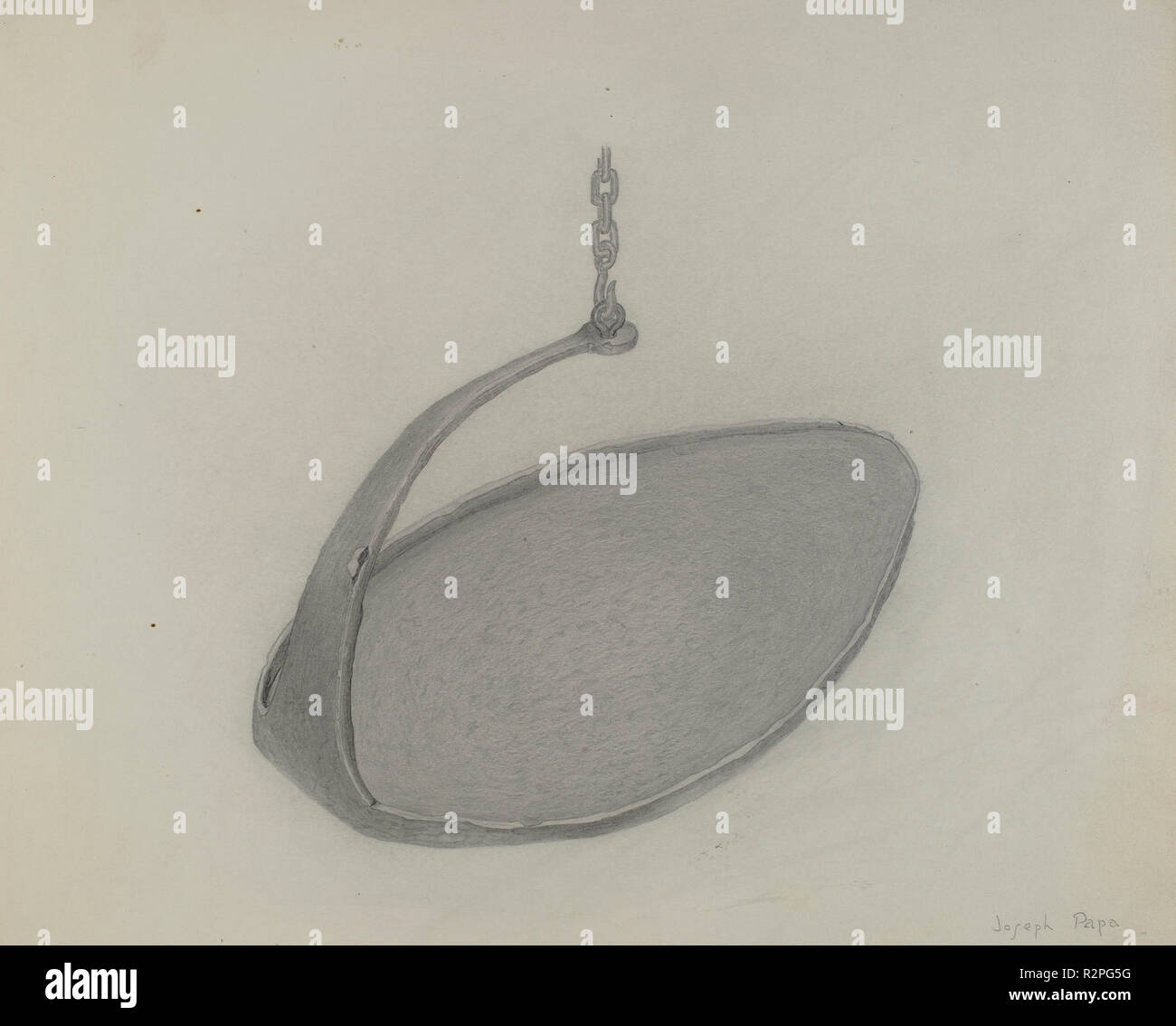 Iron Griddle. Dated: c. 1938. Dimensions: overall: 28.9 x 36 cm (11 3/8 ...