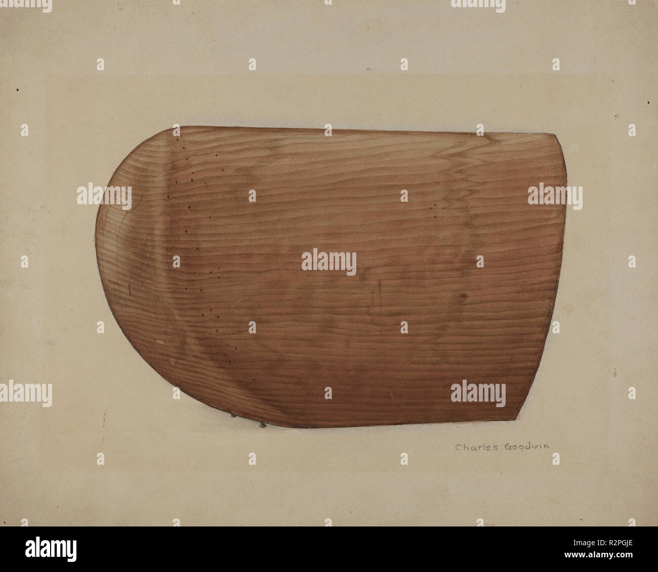 Shaker Wooden Bonnet Mold. Dated: 1935/1942. Dimensions: overall: 23.9 ...