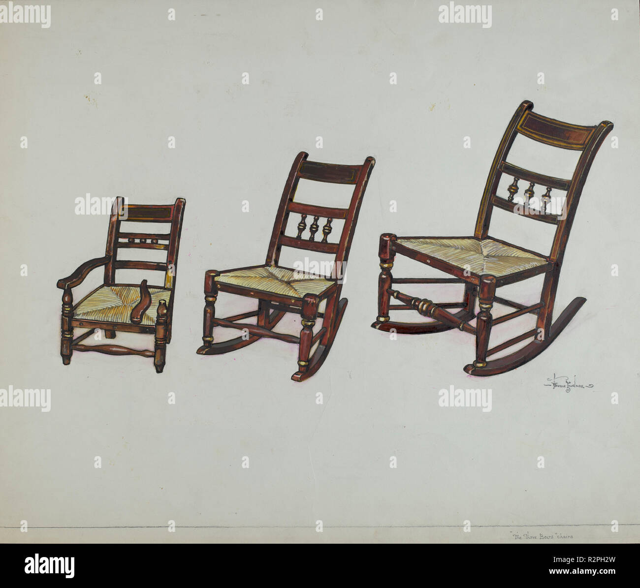 Goldilocks And The Three Bears Story Chairs