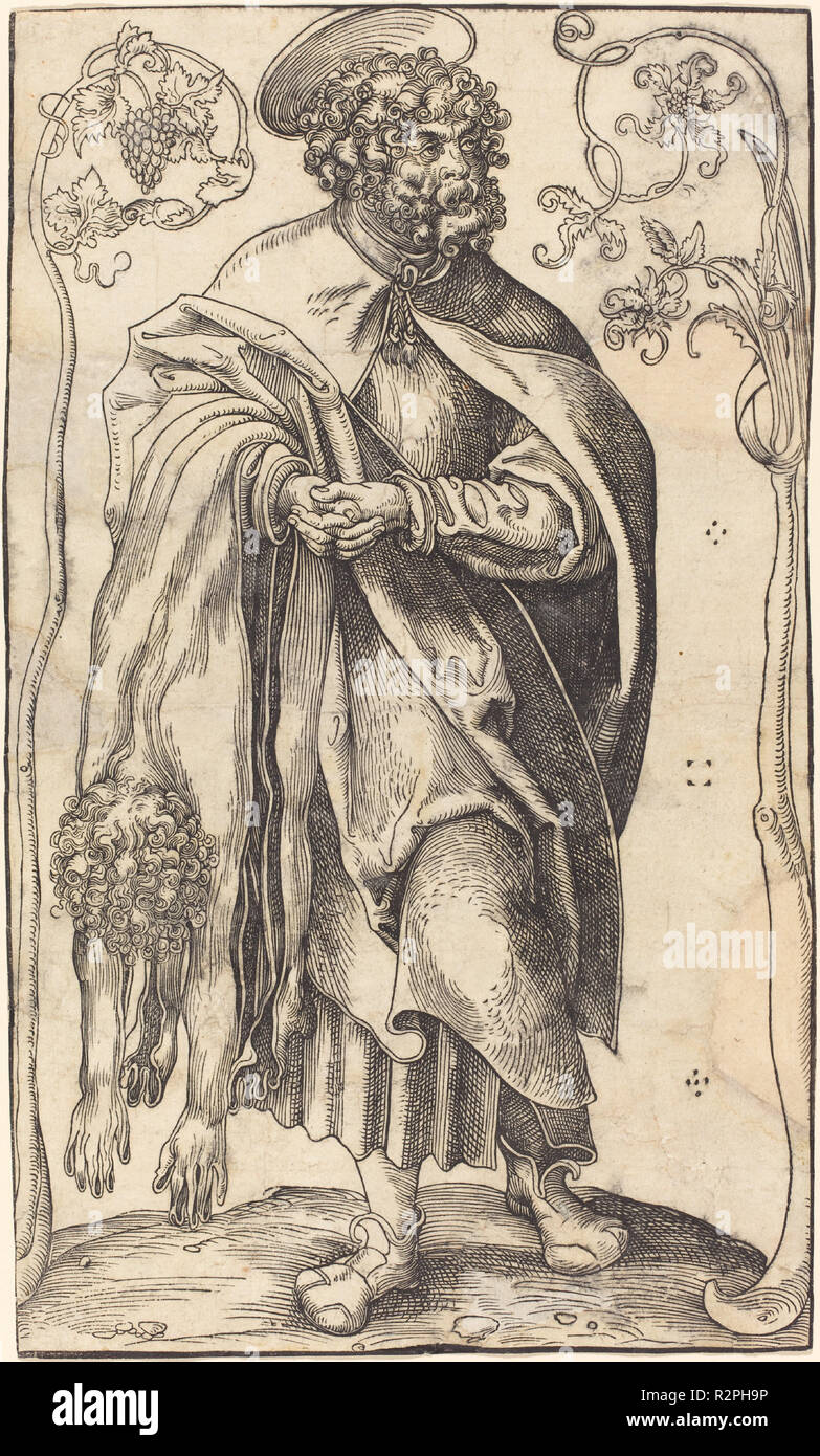 Saint Bartholomew. Medium: woodcut. Museum: National Gallery of Art ...