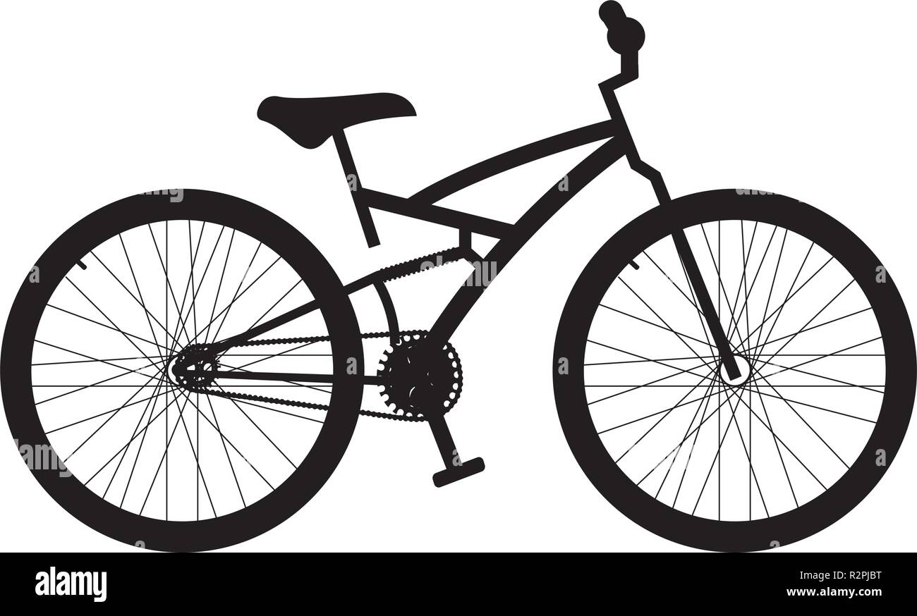 Side view of a bike Stock Vector Image & Art - Alamy