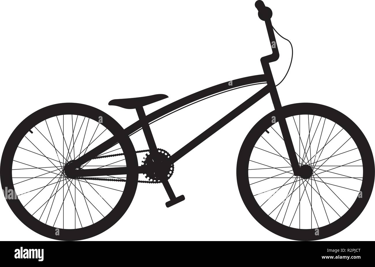 Side view of a bike Stock Vector Image & Art - Alamy
